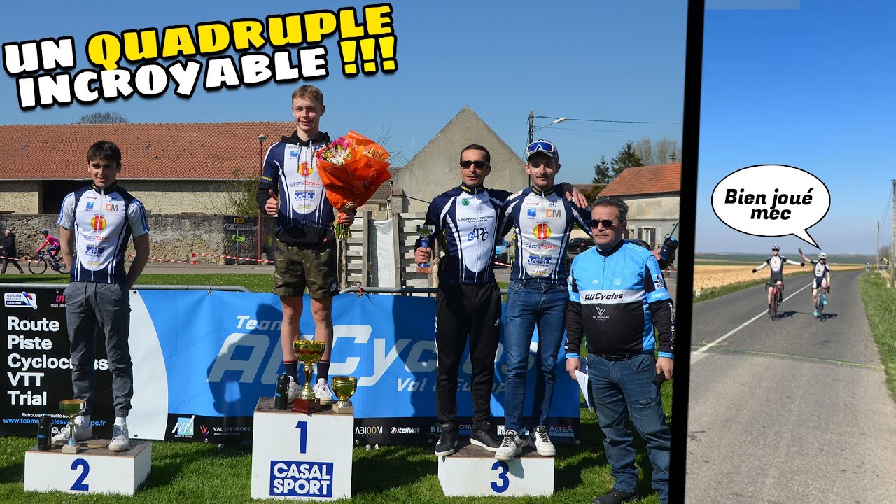 ON ARRIVE MAIN DANS LA MAIN POUR LA VICTOIRE - UN QUADRUPLÉ DE L'ÉQUIPE ...