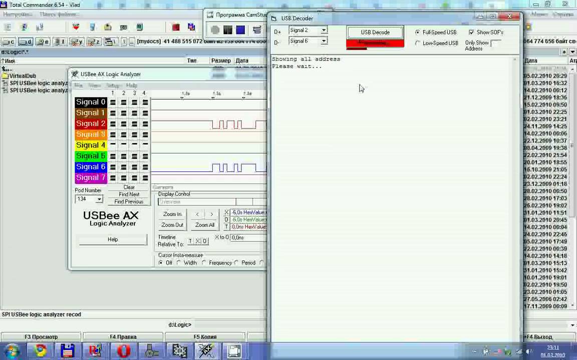 USB USBee logic analyzer mini.avi - YouTube