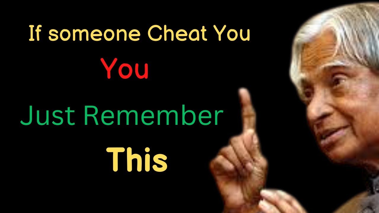 If someone cheat you just remember this | Cheating Quotes | HeartBroken ...