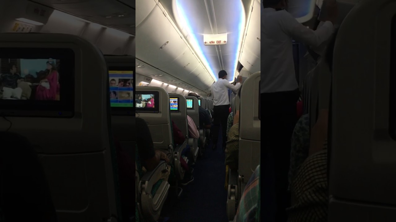 Biman Inside 737-800 - YouTube