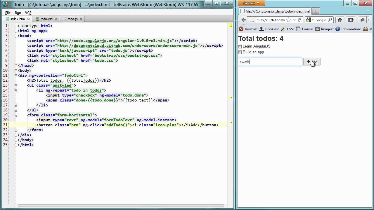 AngularJS Tutorial - YouTube