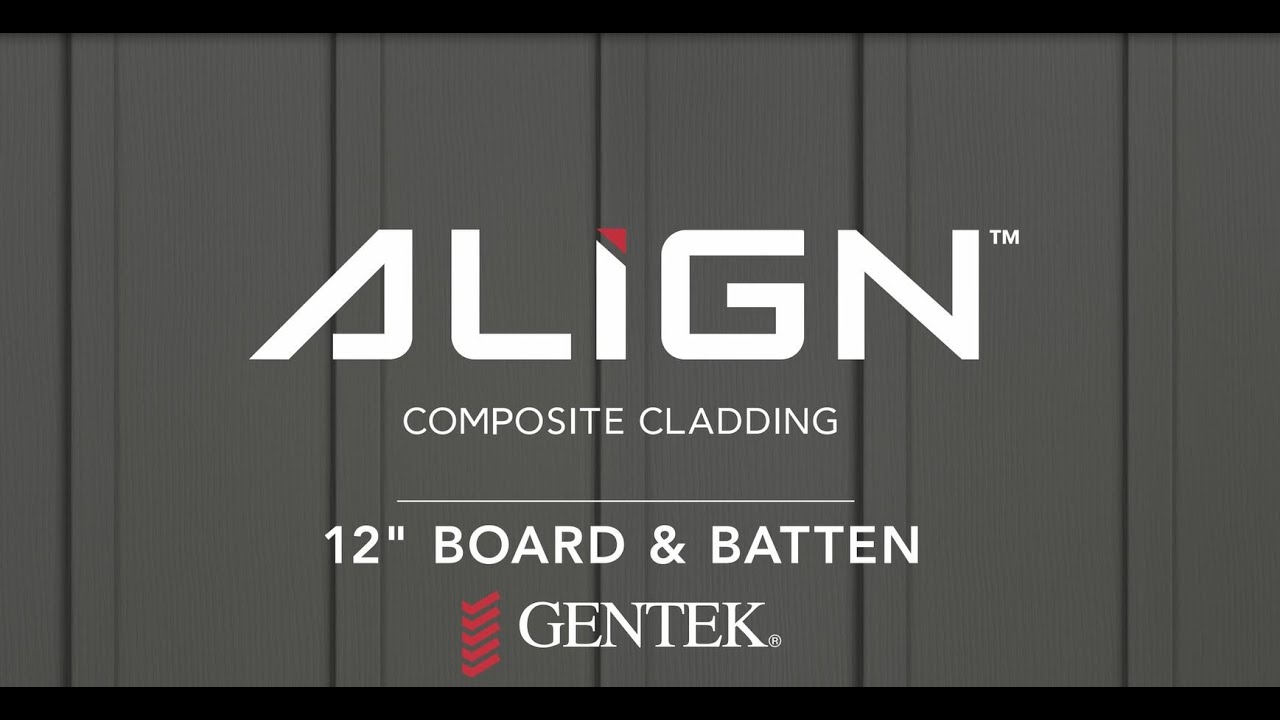 ALIGN Composite Cladding Board and Batten Profile Now Available - YouTube