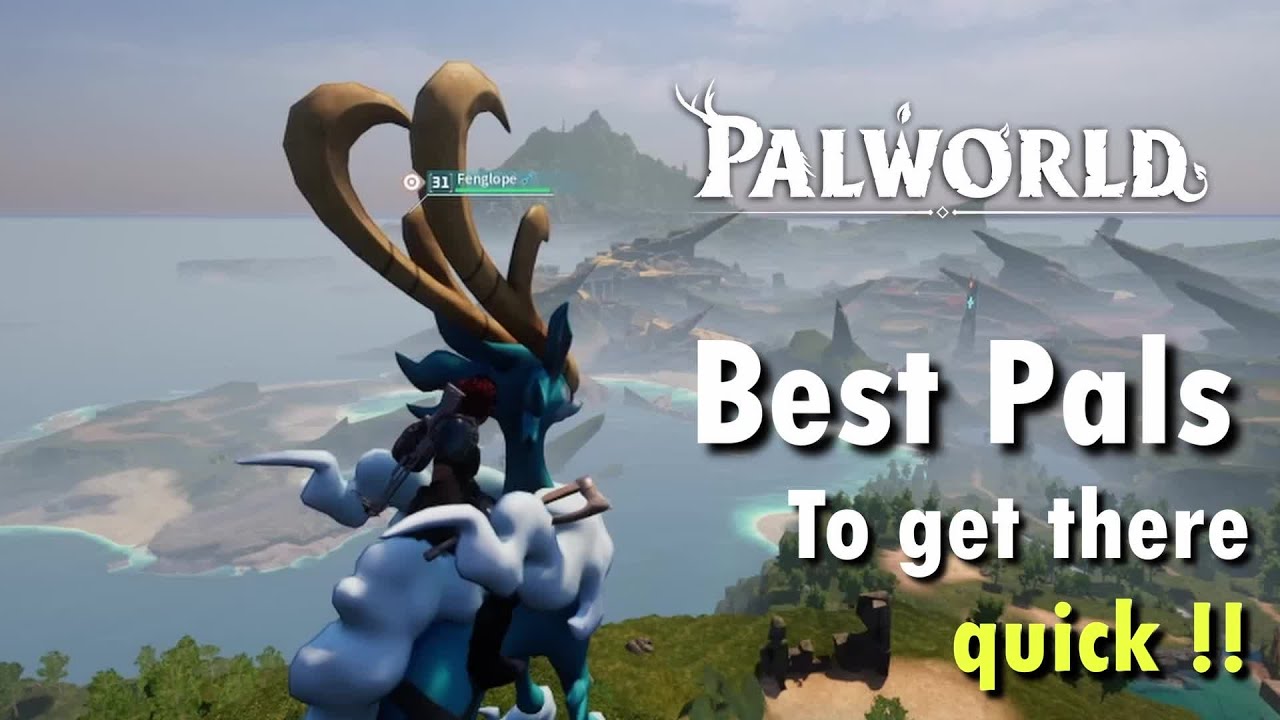 The Best Pals to use on Ground ! Fast Pals Guide #palworld #greek # ...