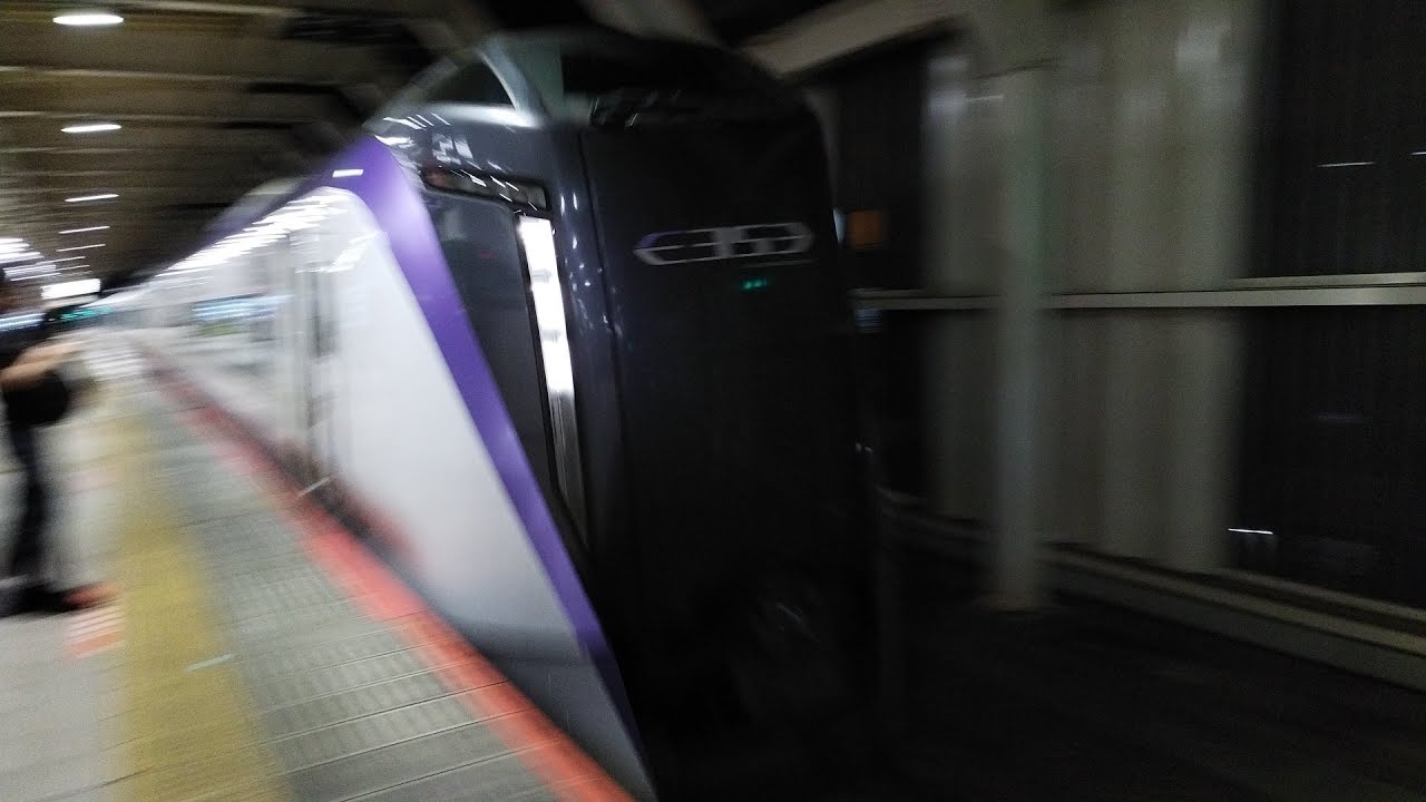 [ジョイント音最高！]E353系 S118編成 特急かいじ56号新宿行が国立駅3番線を通過するシーン - YouTube