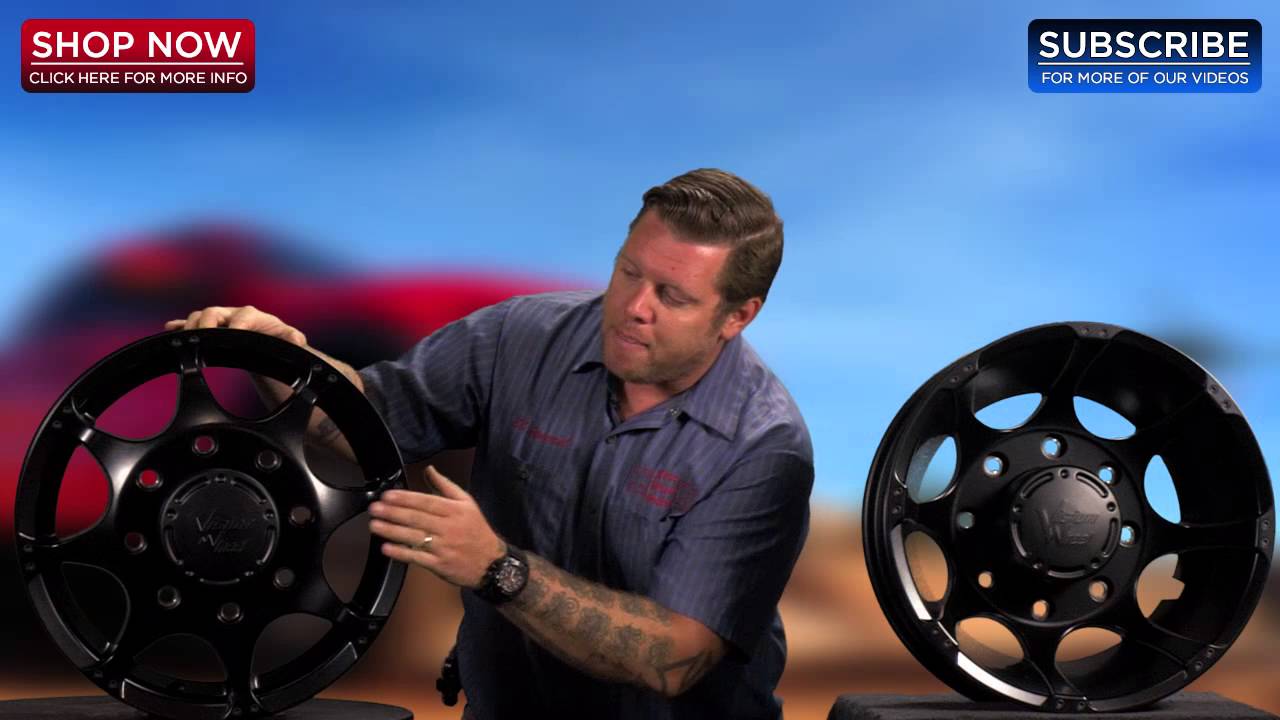 Vision Dually Crazy Eightz Wheels - YouTube