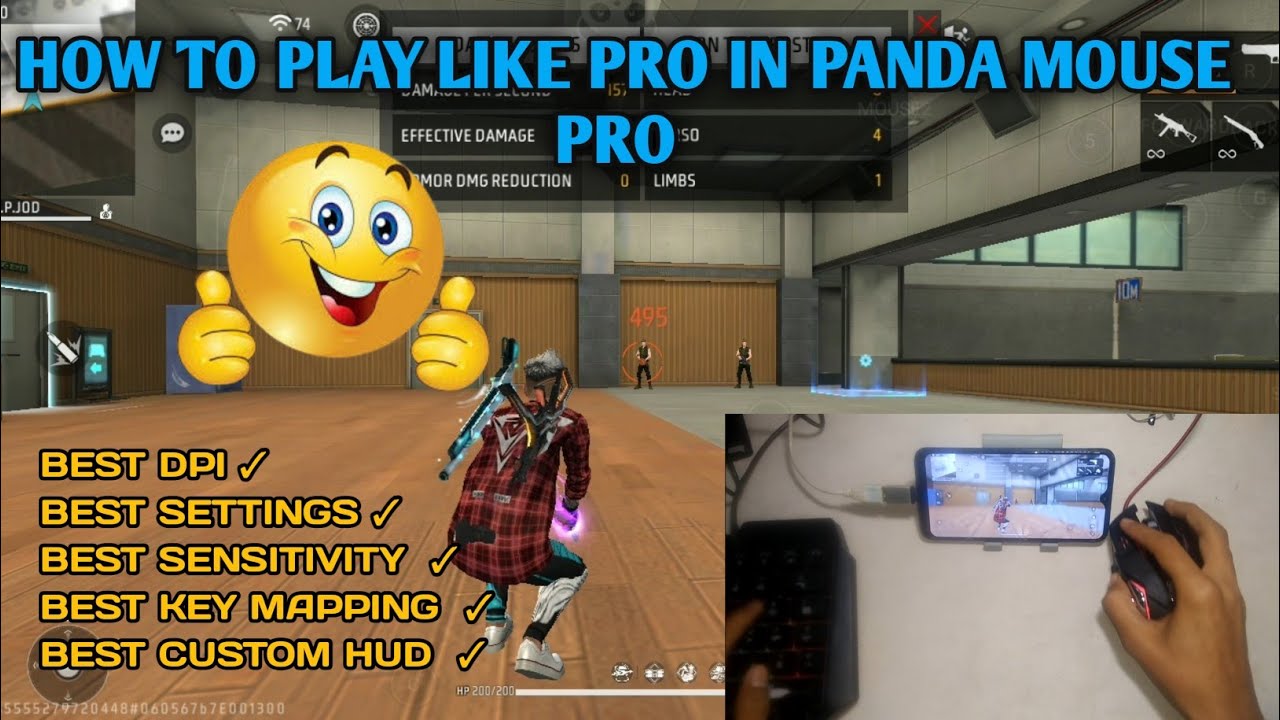 How to play like pro in panda mouse pro. Best sensitivity for panda ...