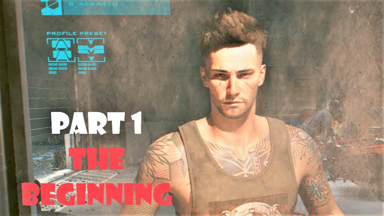Cyberpunk 2077 Walkthrough Gameplay Part 1 - The Beginning - YouTube