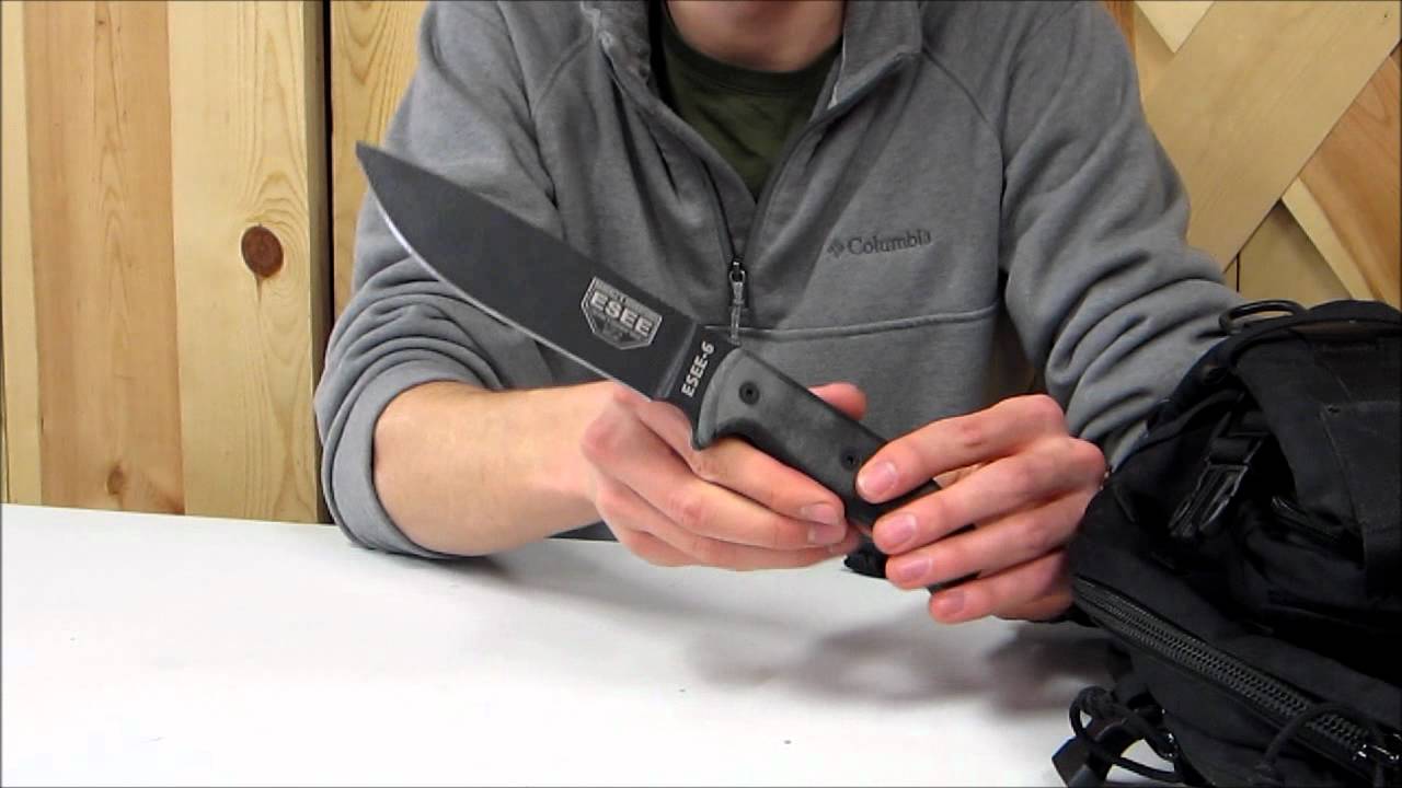 Esee 6 Knife Review - YouTube
