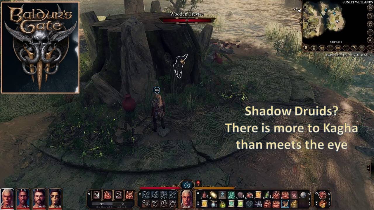 Baldur's Gate 3 - Shadow Druids? There's more to Kagha than meets the ...
