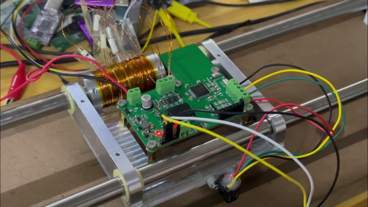 Diy Linear Motor 自制管状直线电机 04 - YouTube