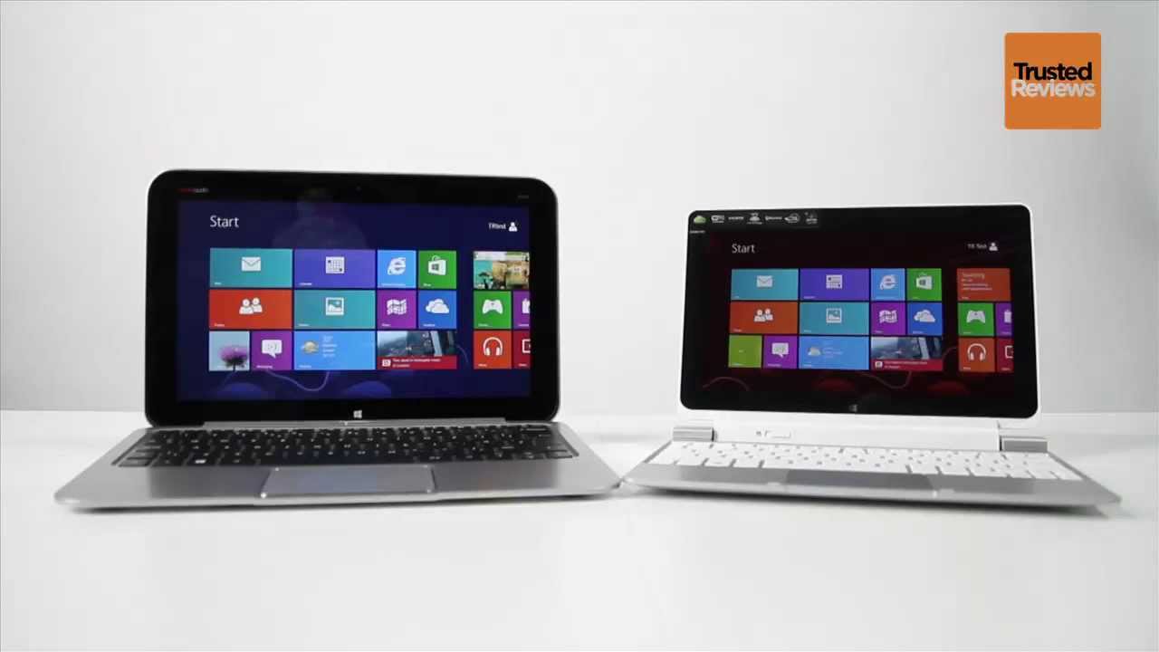 HP Envy X2 vs Acer Iconia W510 - YouTube