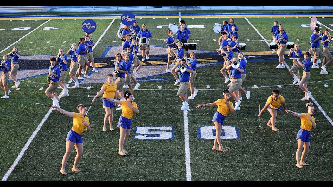 Clyde Fliers Marching Band: Meet the Band Excerpt 2 - 08-17-2022 - YouTube