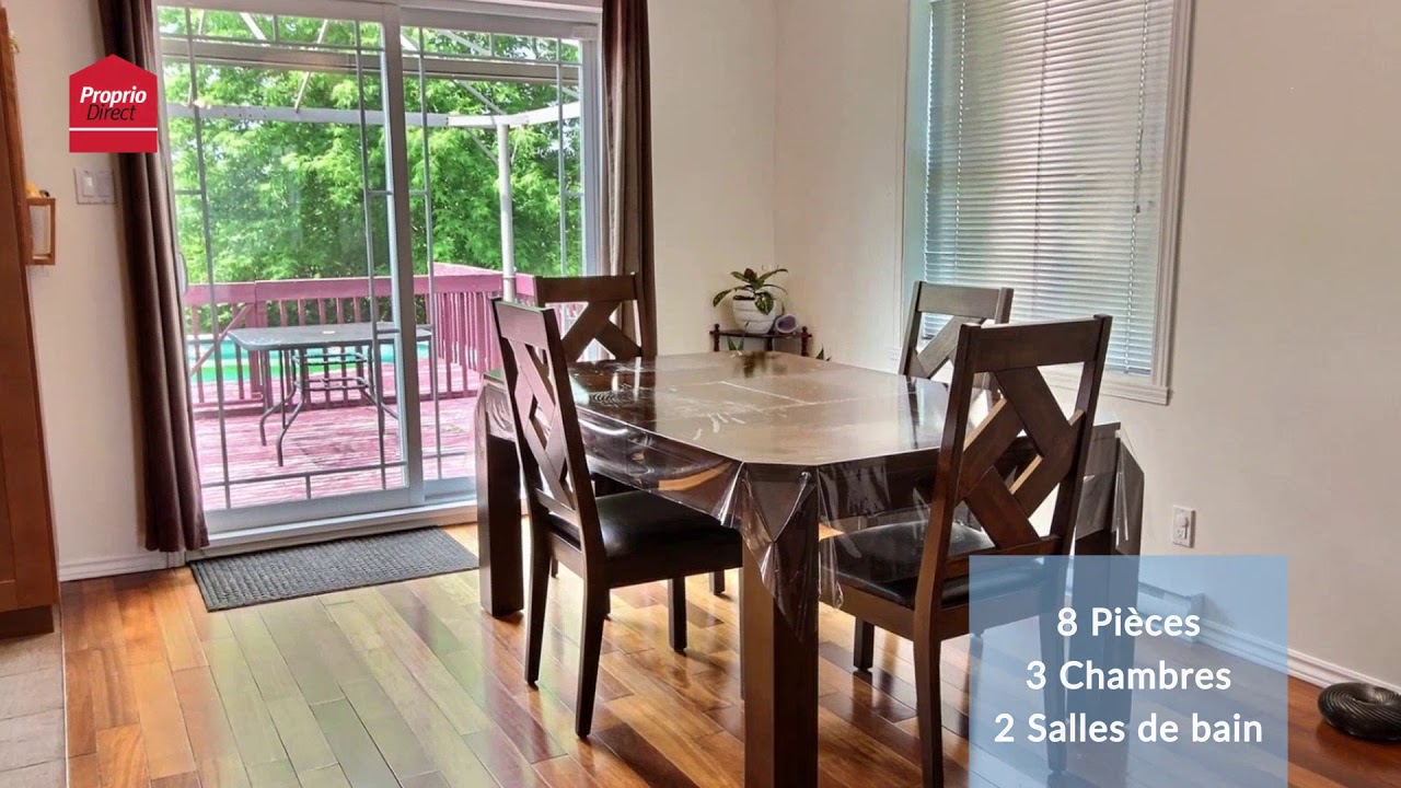 Maison - Vendu - 8 Pièces - Saint-Patrice-de-Sherrington - YouTube