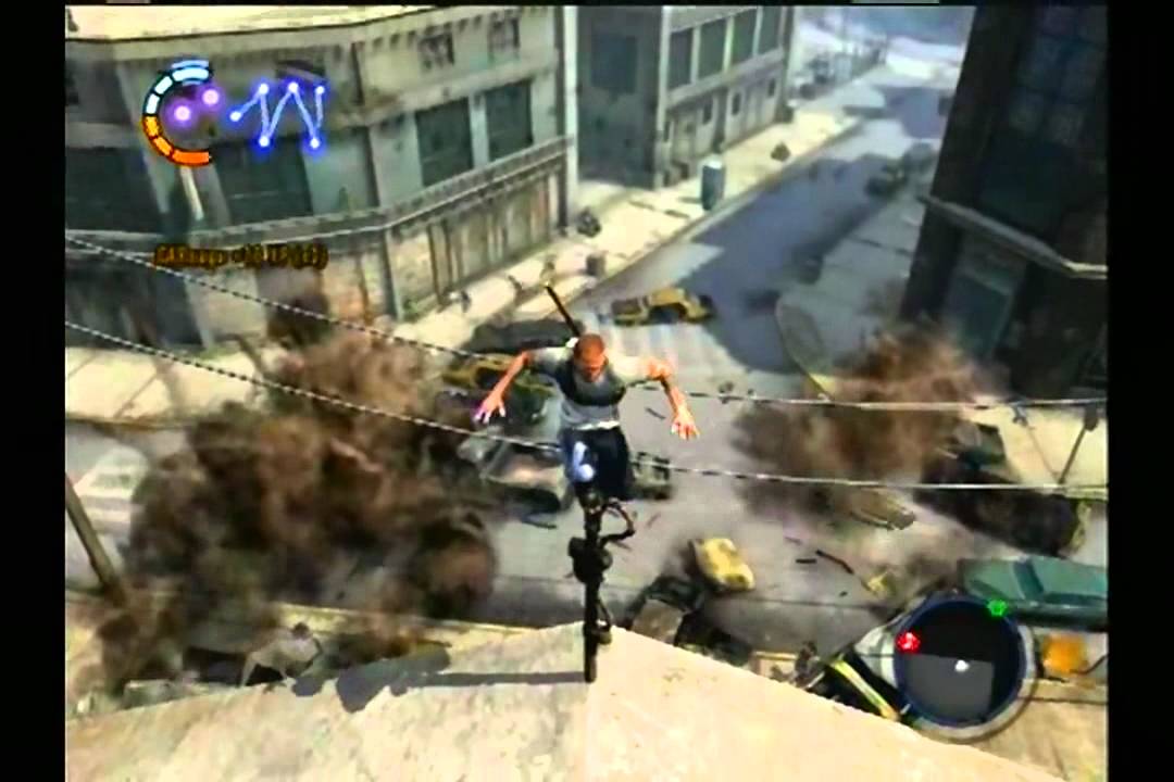biggest explosion in infamous 2 (not ugc) - YouTube
