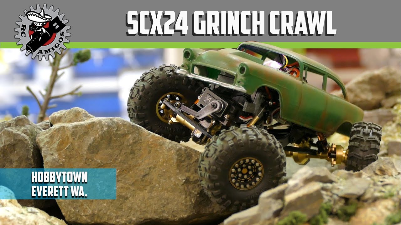 RC Amigos 1/24 Grinch Climbs Mt. Crumpet - YouTube