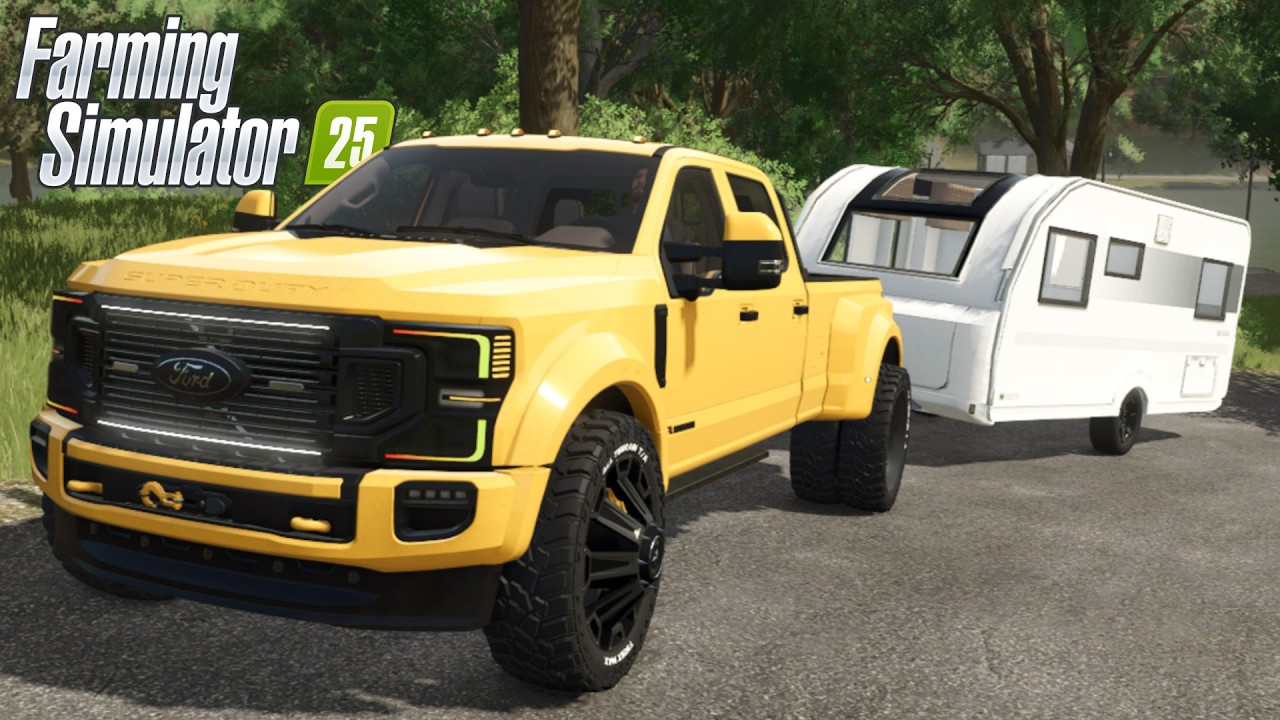 FS25 - VACATION TRIP - FORD F450 - NEW CAR MOD for Farming Simulator ...