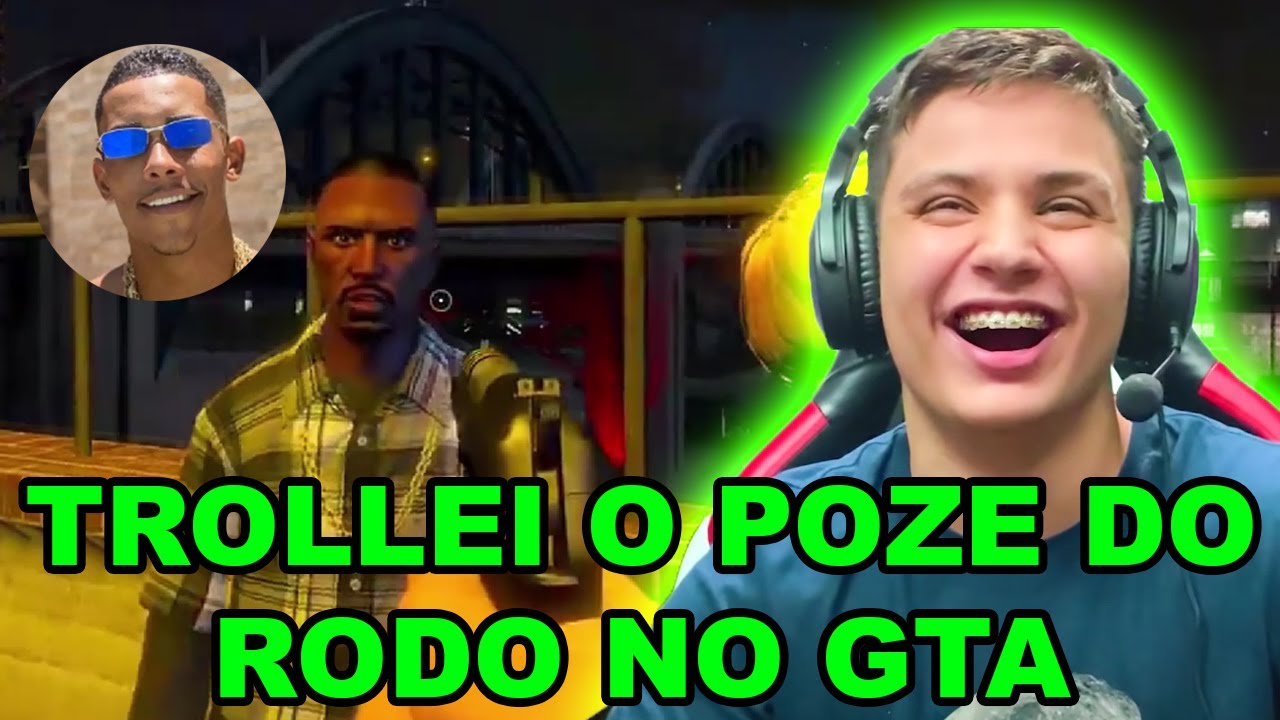 ENCONTREI O MC POZE DO RODO NO CIDADE ALTA GTA RP (MODDER GTA RP) - YouTube