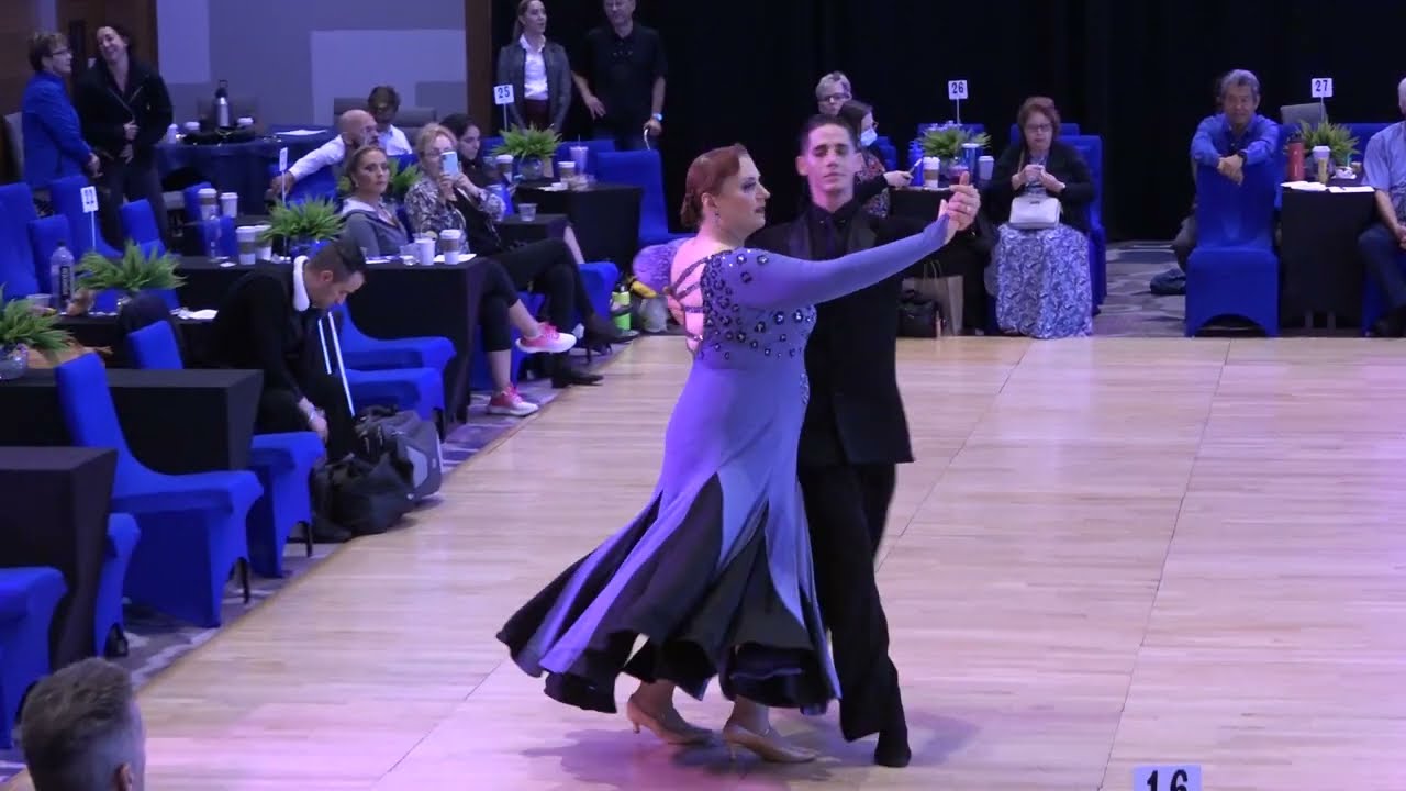 2022 Summit Dancesport competition - 9 dance Smooth section (Waltz ...
