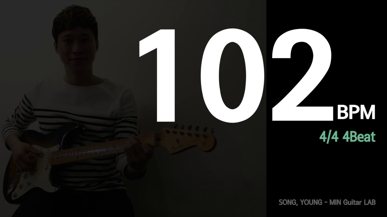 102 BPM Metronome 1Hour - YouTube