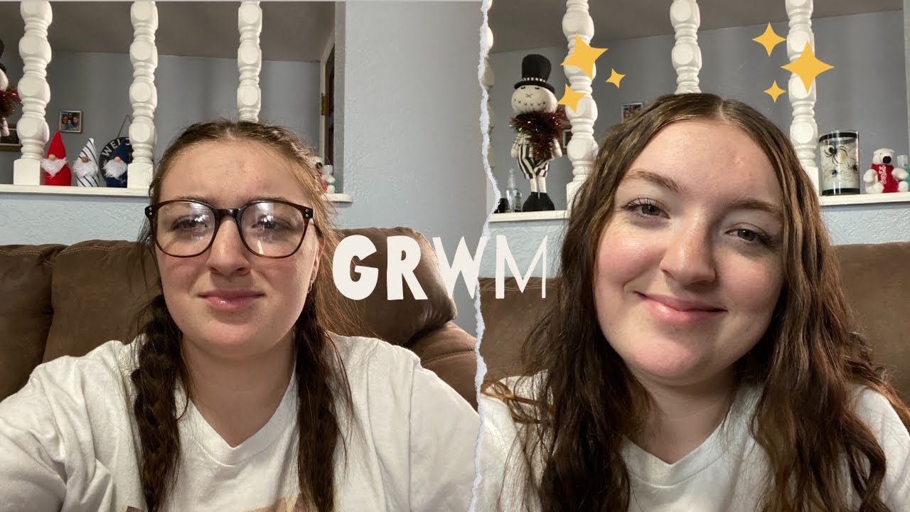 ASMR GRWM | Makeup bag rummaging and whispers - YouTube