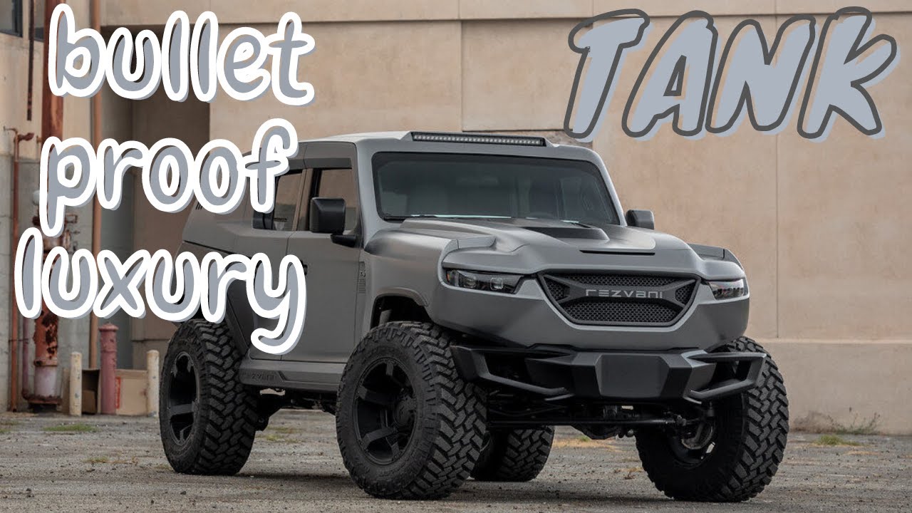 OUR COMPLETE REVIEW OF NEW BULLETPROOF LUXURY SUV TANK | REZVANI TANK X ...