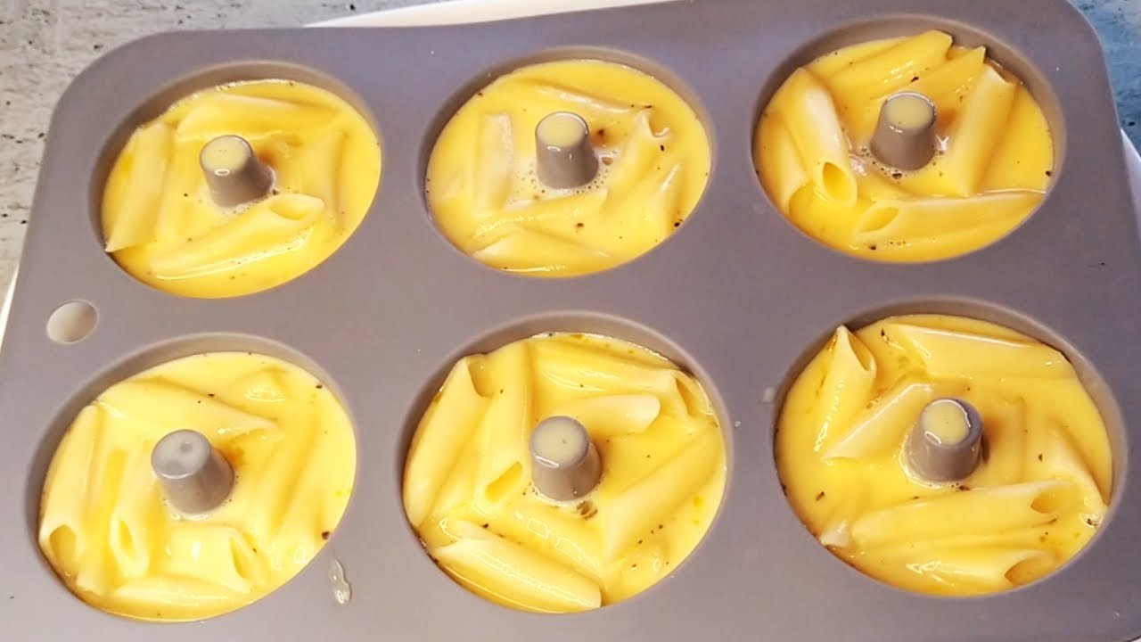 DONUTS de PASTA, en 4 MINUTOS, todo un DESCUBRIMIENTO, NUNCA COMÍ PASTA ...