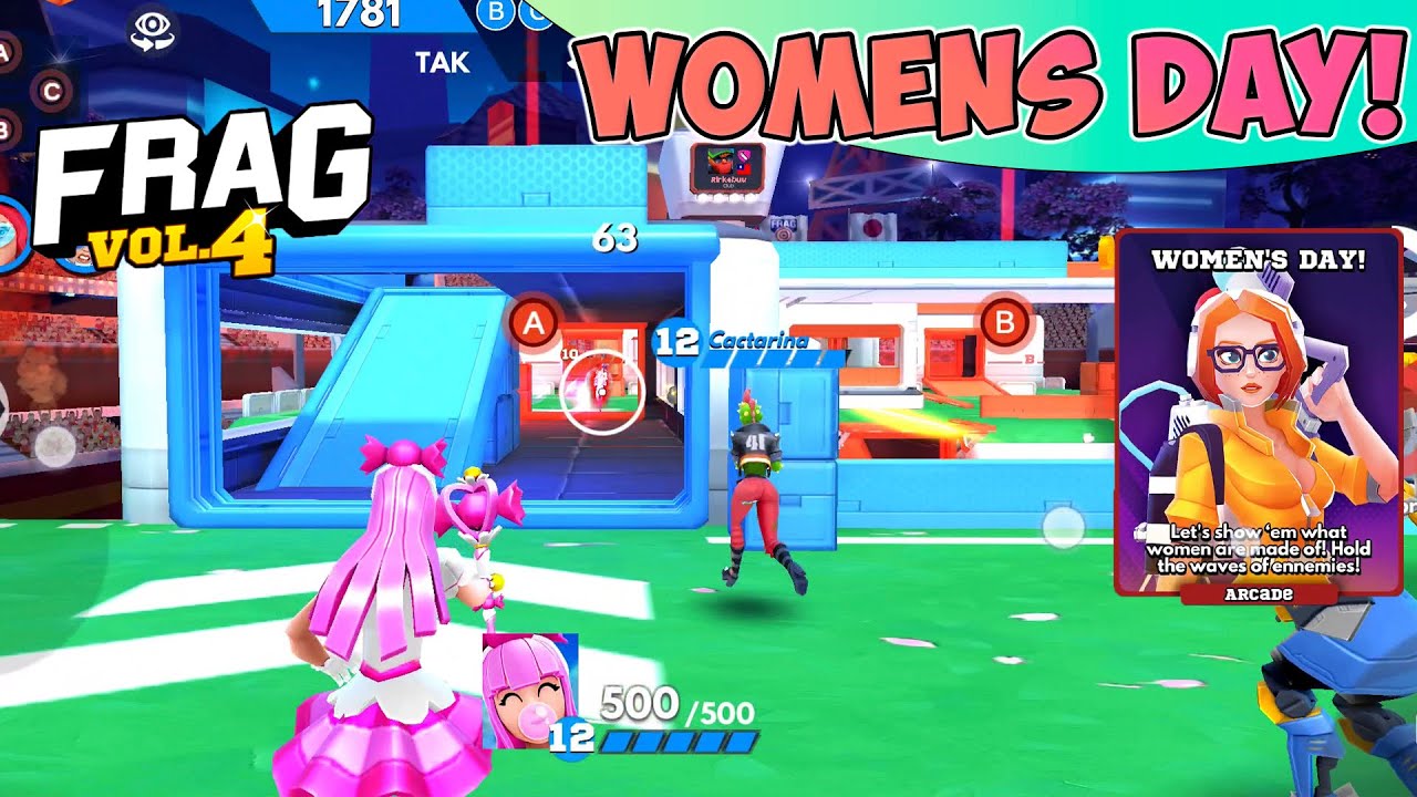 FRAG Pro Shooter - women's day💝Gameplay Walkthrough🔥(iOS,Android) - YouTube