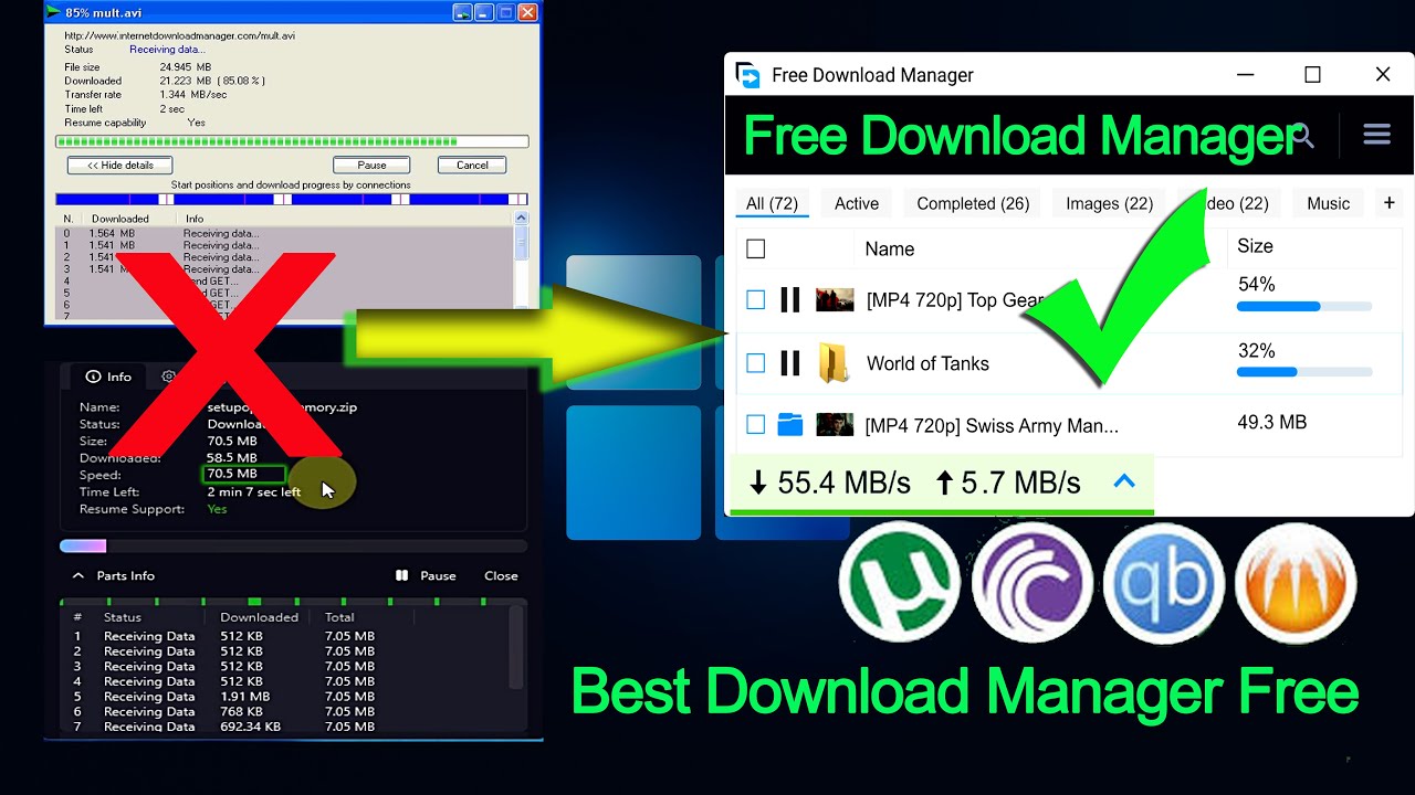 Free Download Manager For Windows PC |Free & Fast Internet Download ...