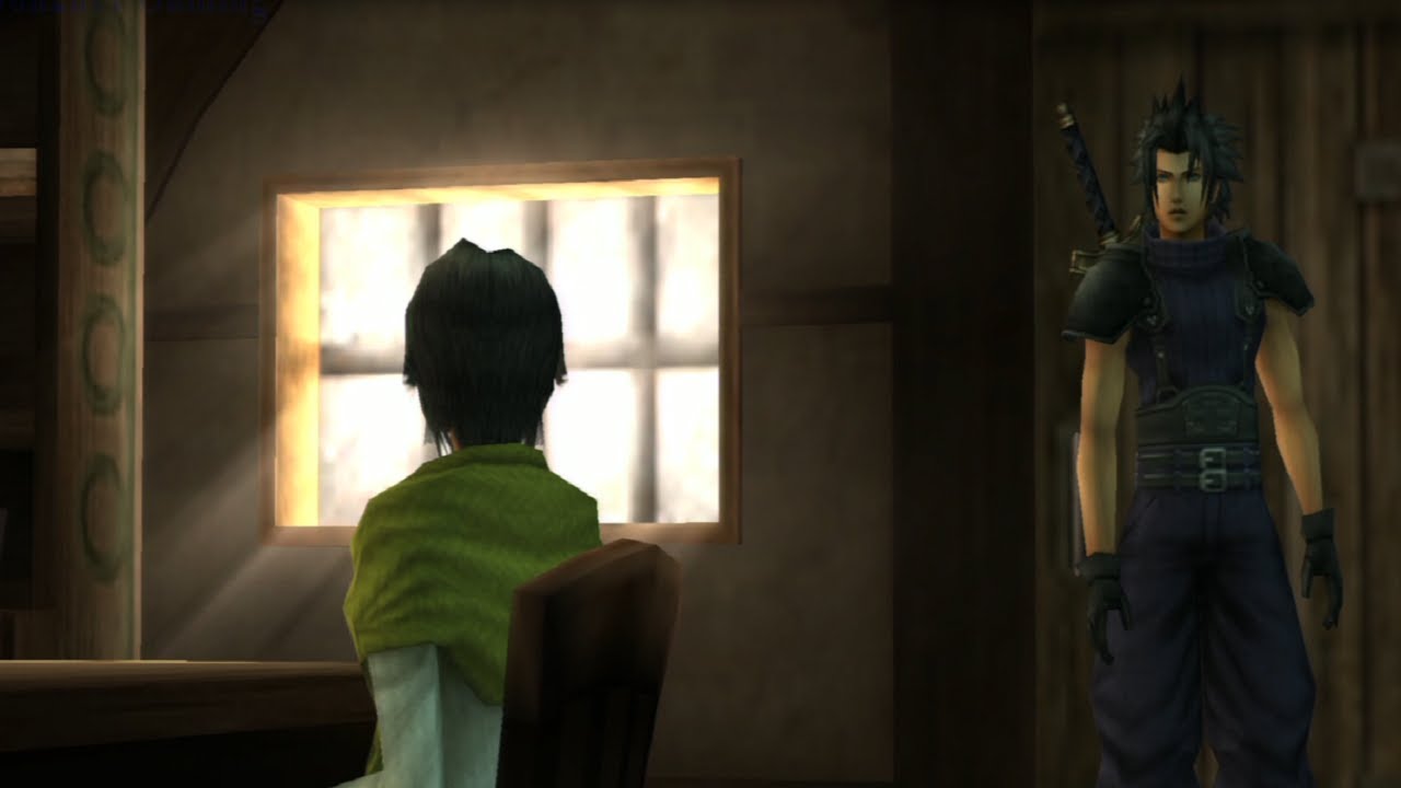 Crisis Core: Final Fantasy VII (PSP) Zack Meets Angeal's Mother ...