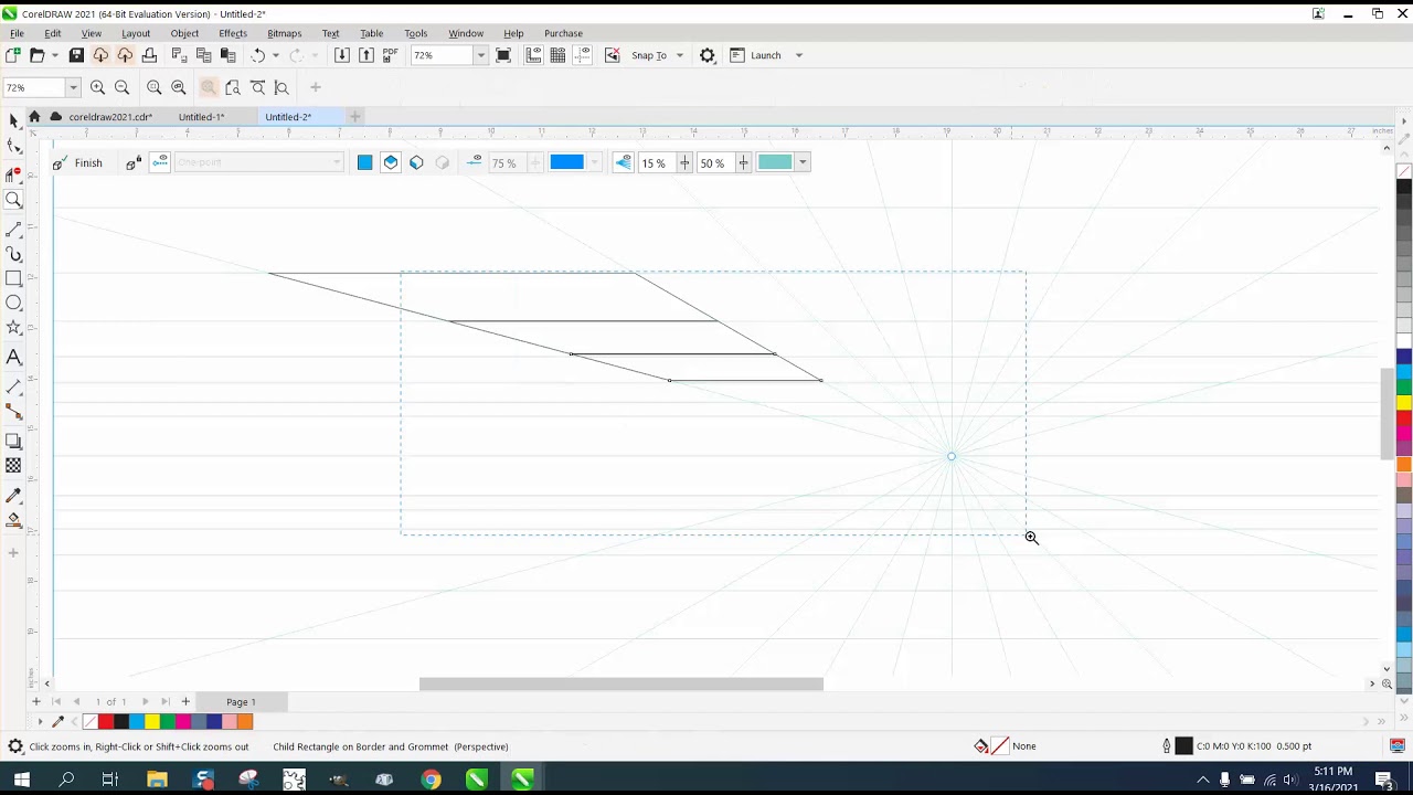 Corel Draw Tips & Tricks CorelDraw 2021 Perspective - YouTube