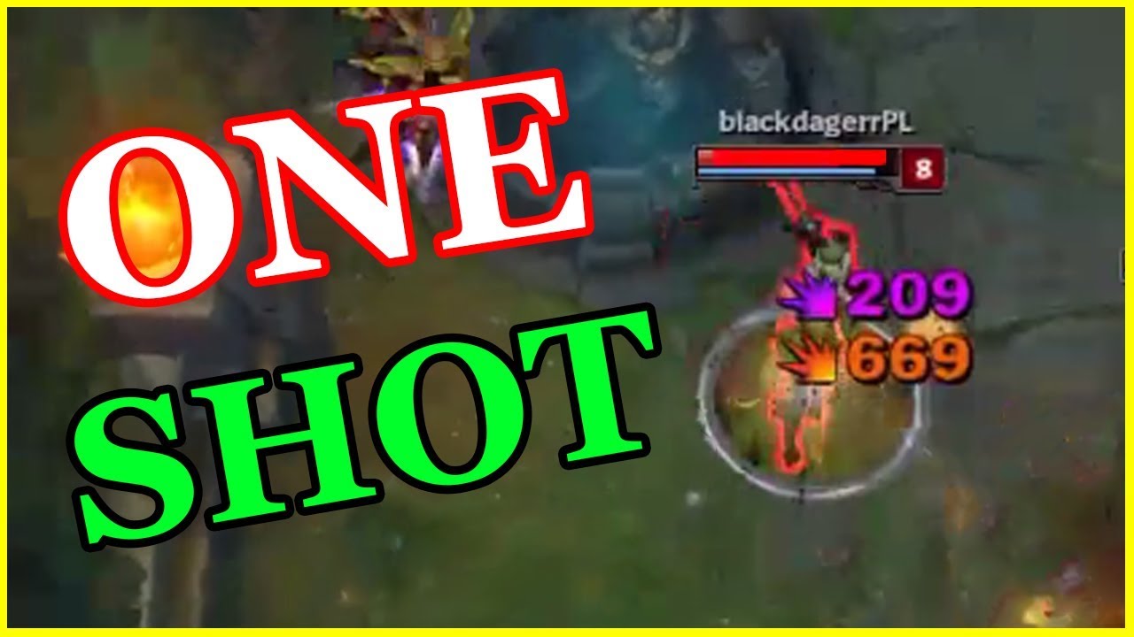 Best One Shot In League Of Legends ? One-Shot Montage | League Of ...