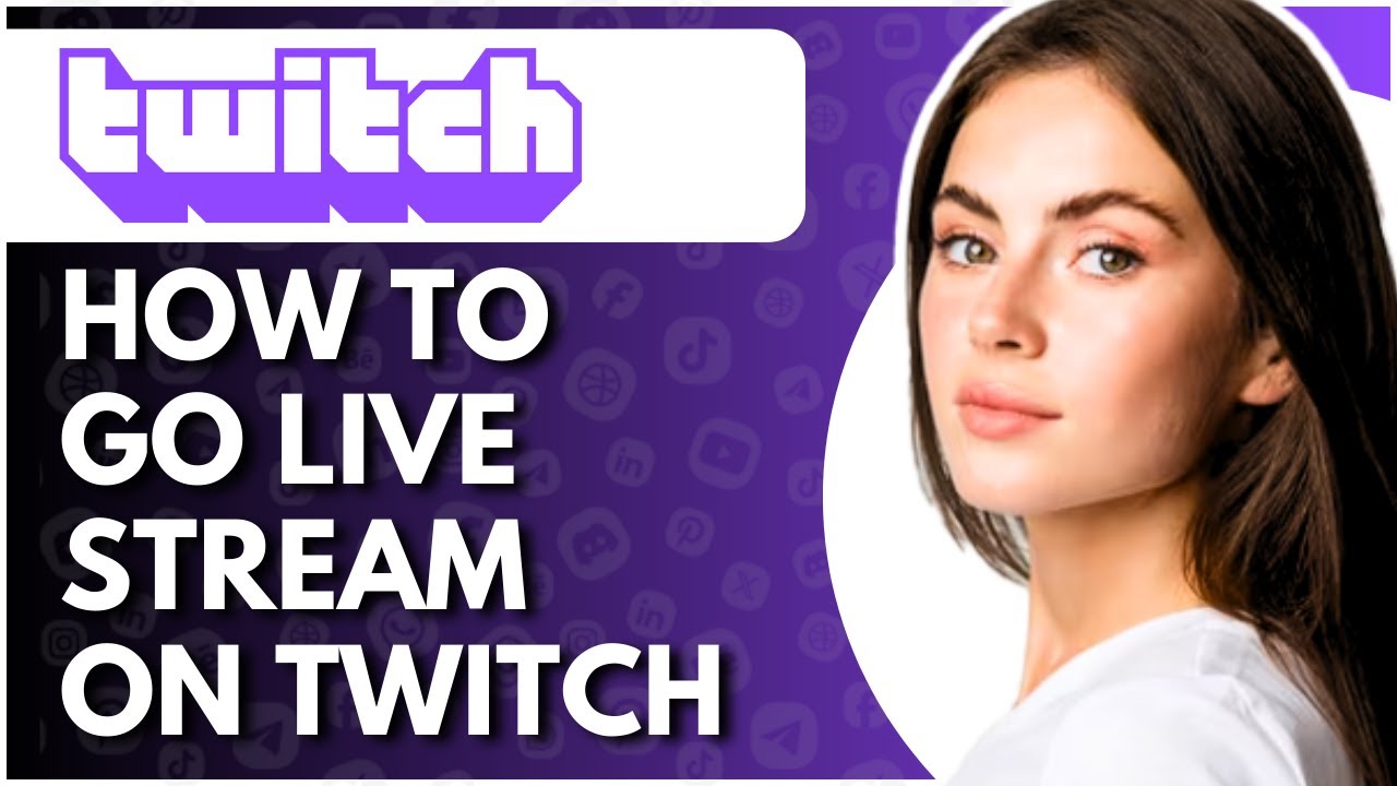 How to go live on Twitch on PC - Full Guide - YouTube