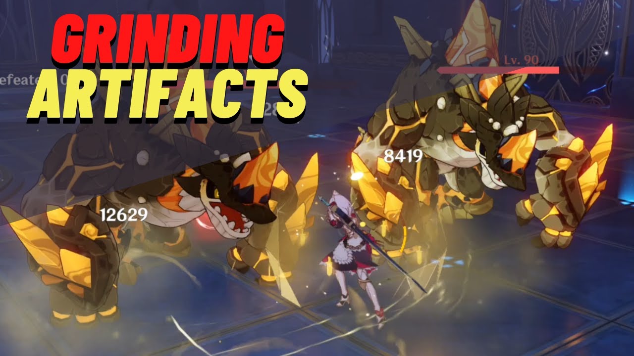 Grinding for the PALE FLAME SET | Genshin Impact - YouTube