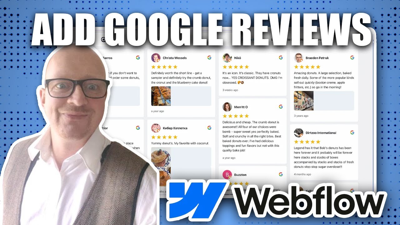 How to Add Google Reviews to Your Webflow Website | Easy Tutorial - YouTube