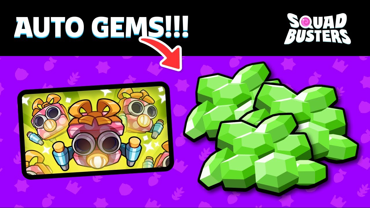 GIFT CRITTERS SQUAD BUSTERS MODE AUTO GEMS! - YouTube