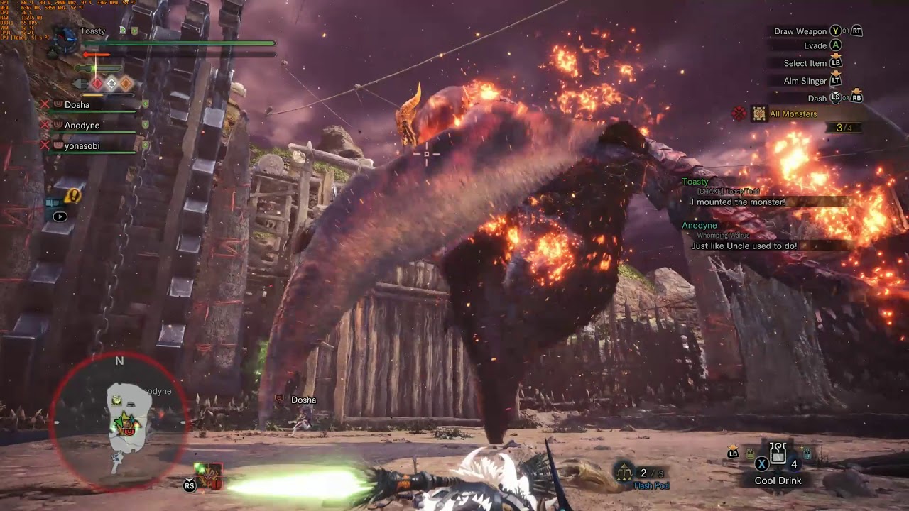 MHW: Arena - Code Red - YouTube