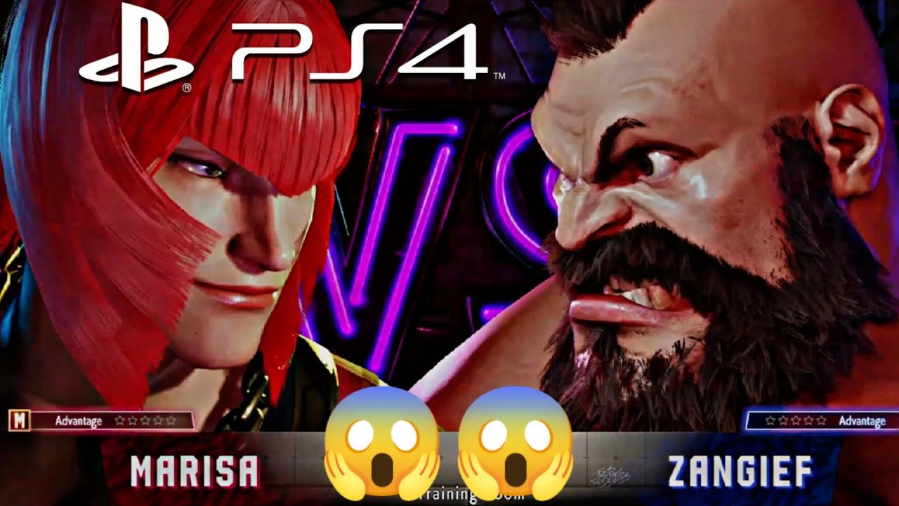 Street Fighter 6🔥 PS4 MARISA VS ZANGIEF High Level Gameplay - YouTube