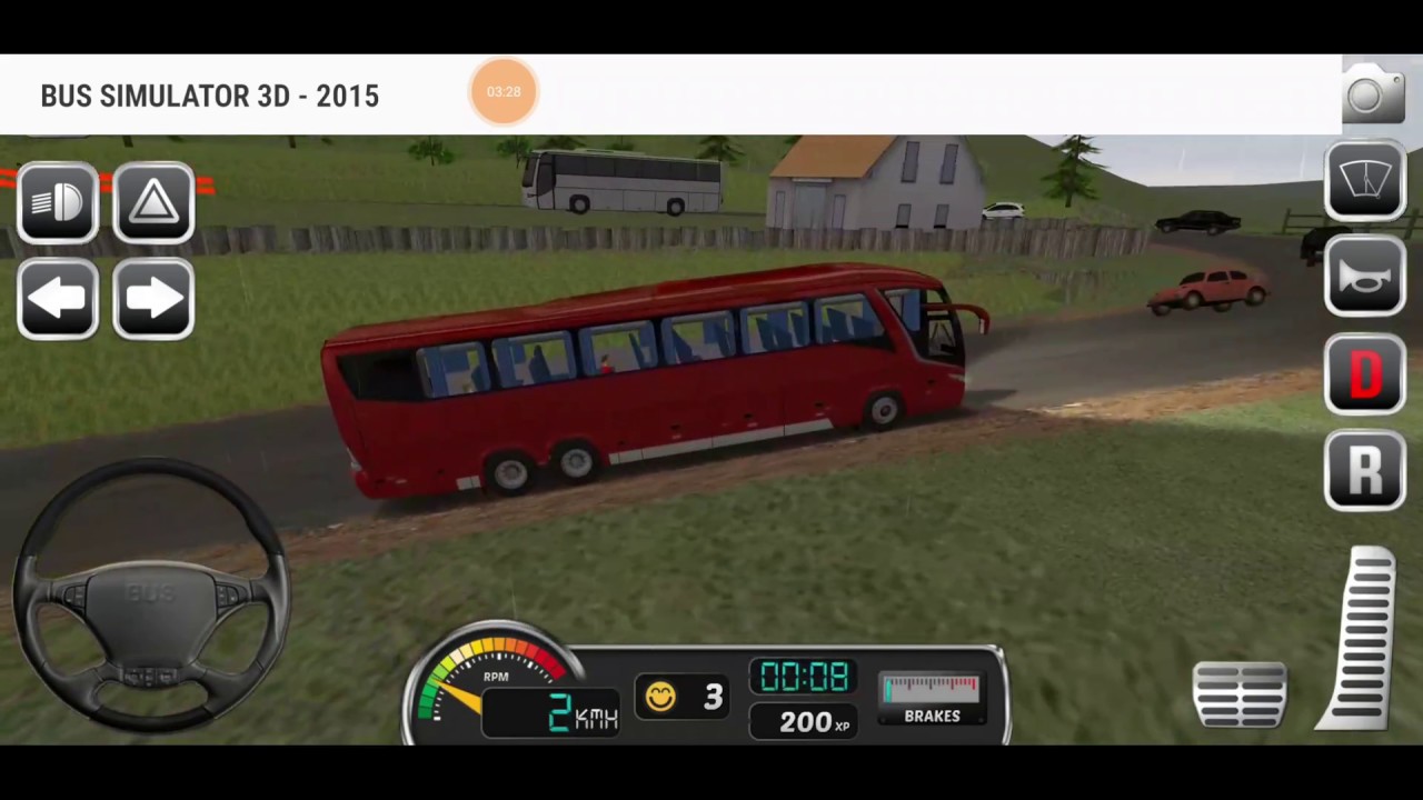Bus Simulator 2015 Mountain Road Trip Android Gameplay - YouTube