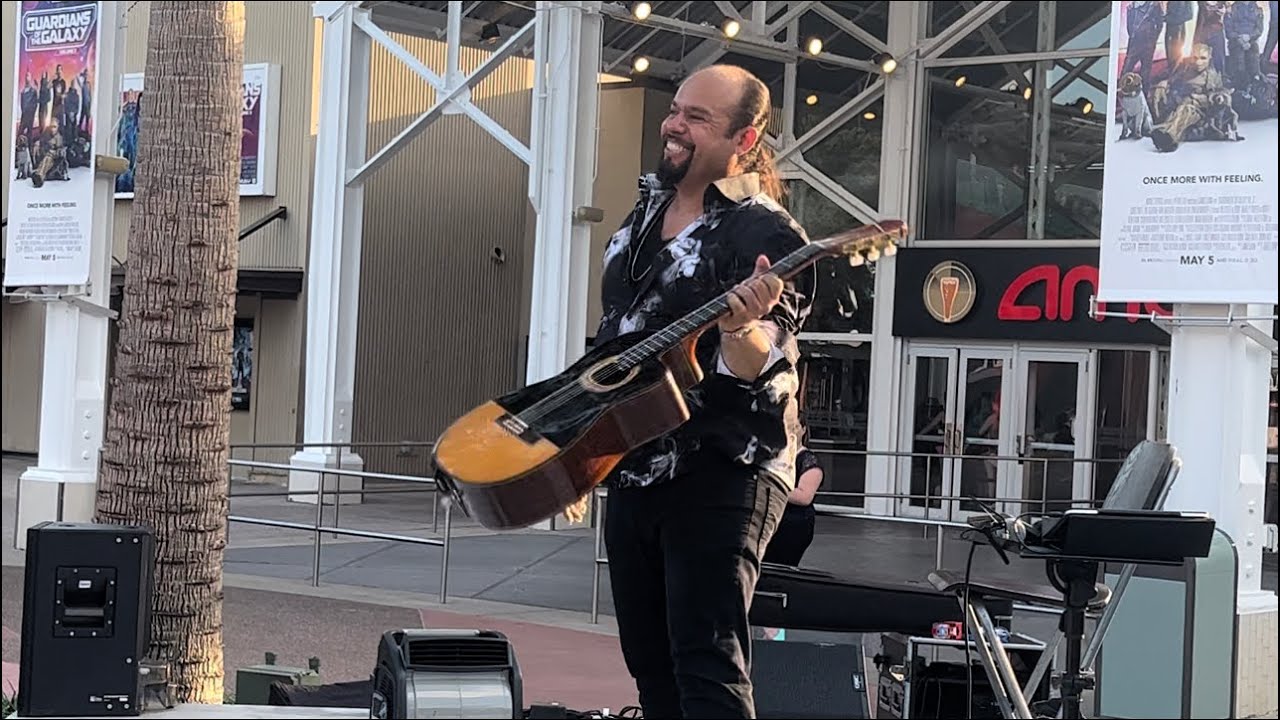 Disney Springs/Epcot/ Everywhere great-Nicholas Marks! - YouTube