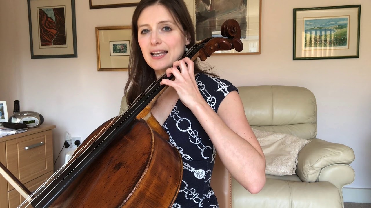 Cello Masterclass: Backwards Extension of the First Finger - YouTube