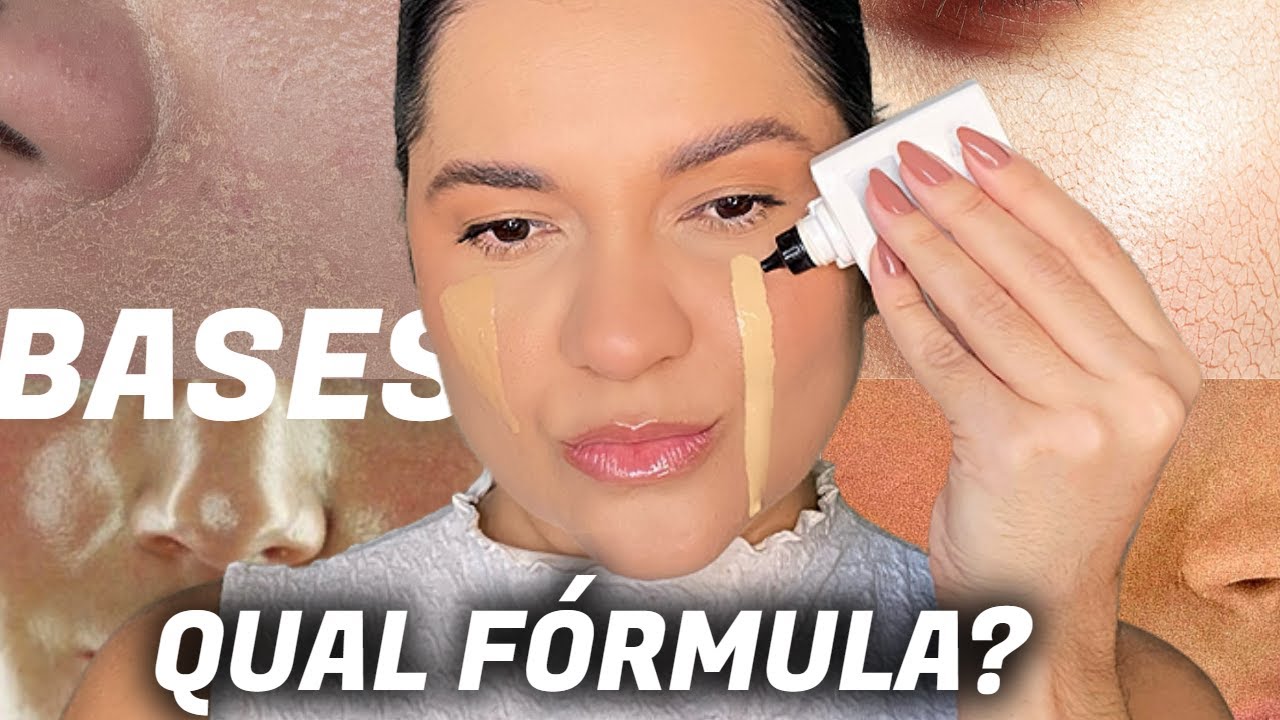 COMO ESCOLHER A FÓRMULA DE BASE PARA SEU TIPO DE PELE - YouTube