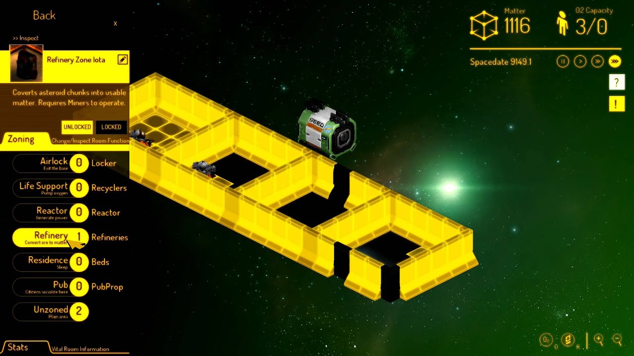Spacebase DF-9 Day One Walkthrough - YouTube