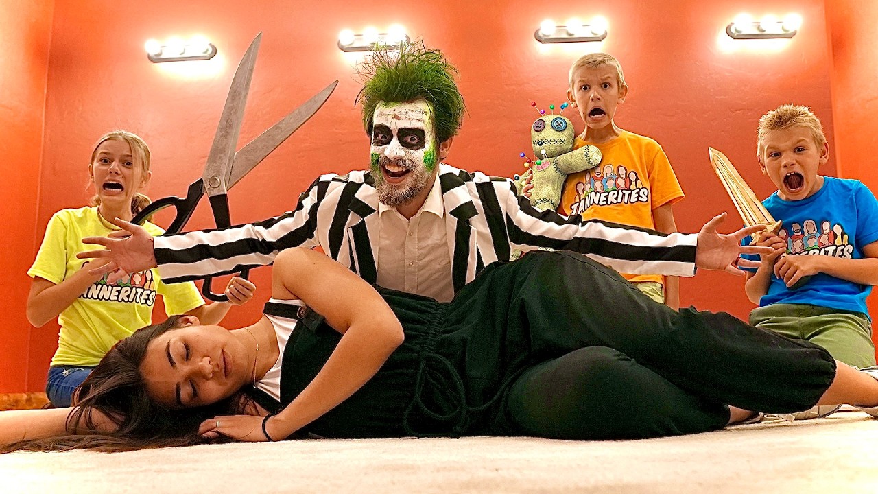 Giant Game Of Clue With Beetlejuice!!! - YouTube