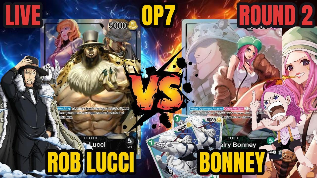 OP7 Rob Lucci VS. Bonney | 2x HODY JONES BACK TO BACK?! 😨😨 | One Piece ...