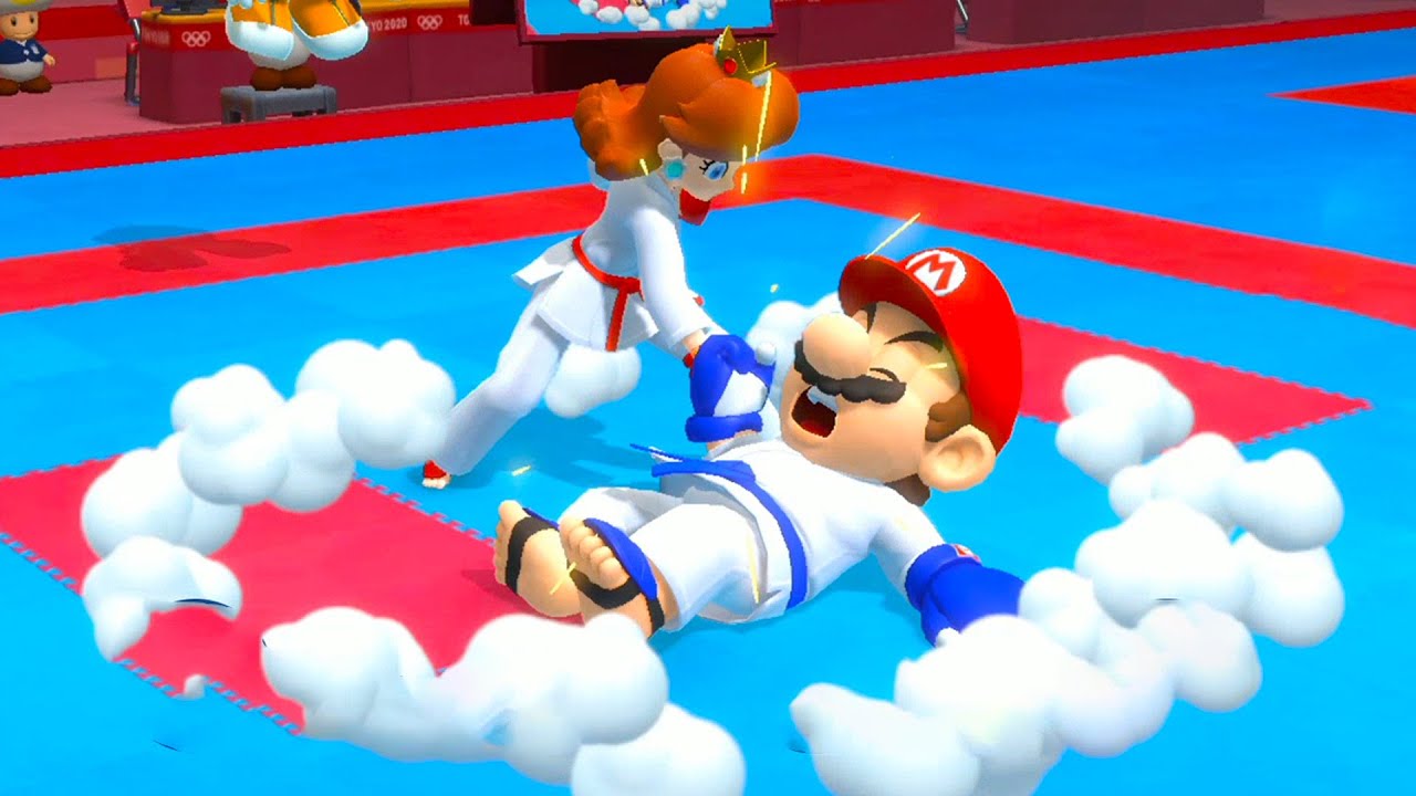 Mario and Sonic at the Olympic Games 2020 Karate Kumite and Boxing ...