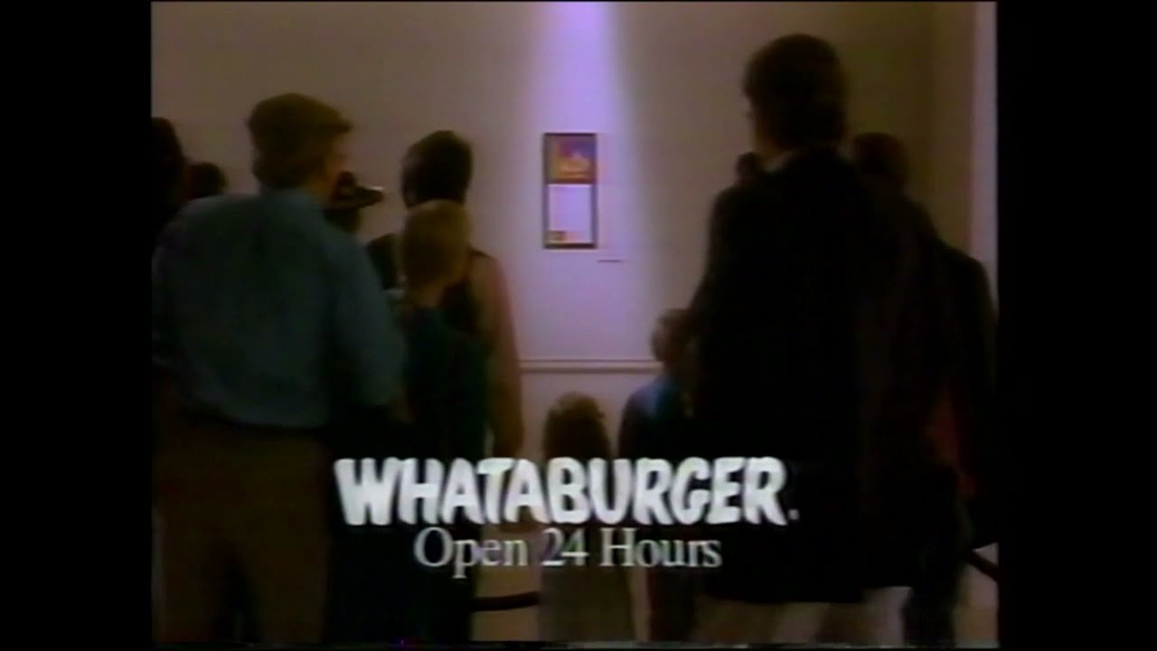 1990 Commercial For The Whataburger 1991 Calendar - YouTube
