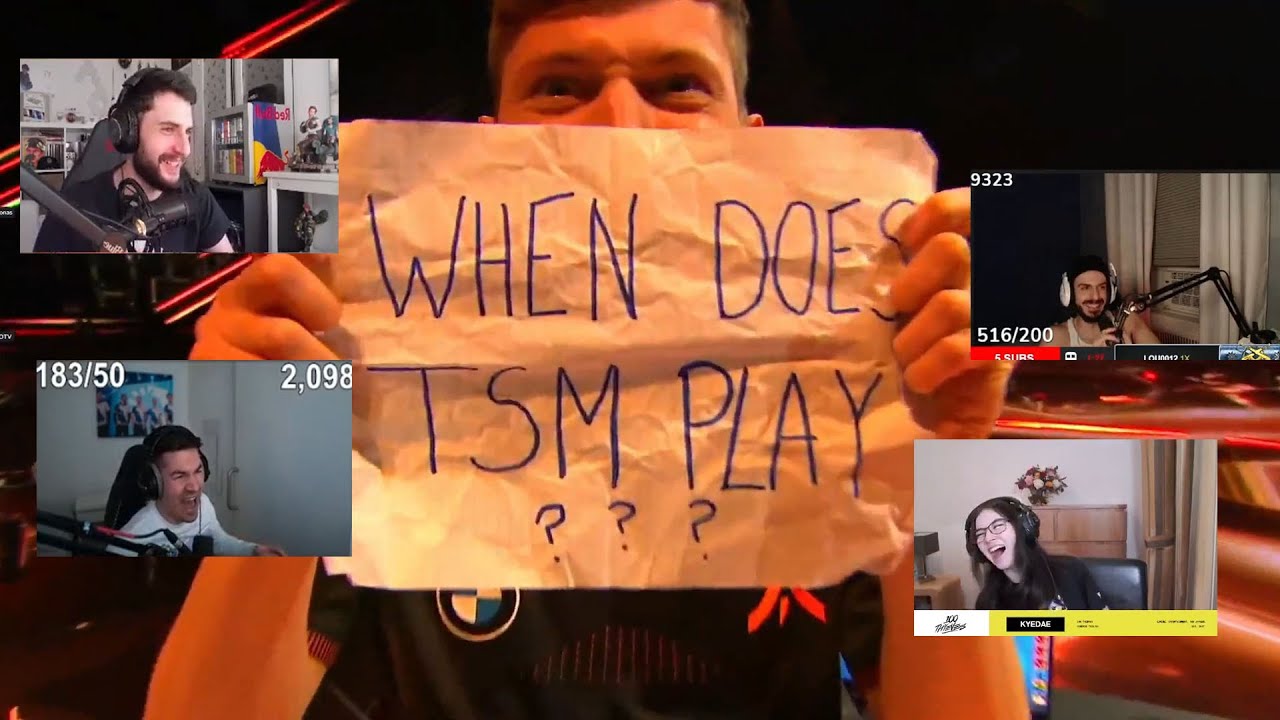FNC BOASTER "WHEN DOES TSM PLAY???" | Tarik Mixwell Kyedae Jonas Reacts ...