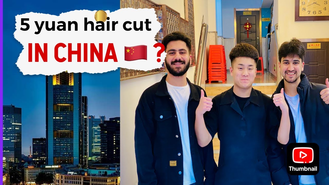 Haircut cost in china 🇨🇳 the most cheapest barber in china 5 yuan ...