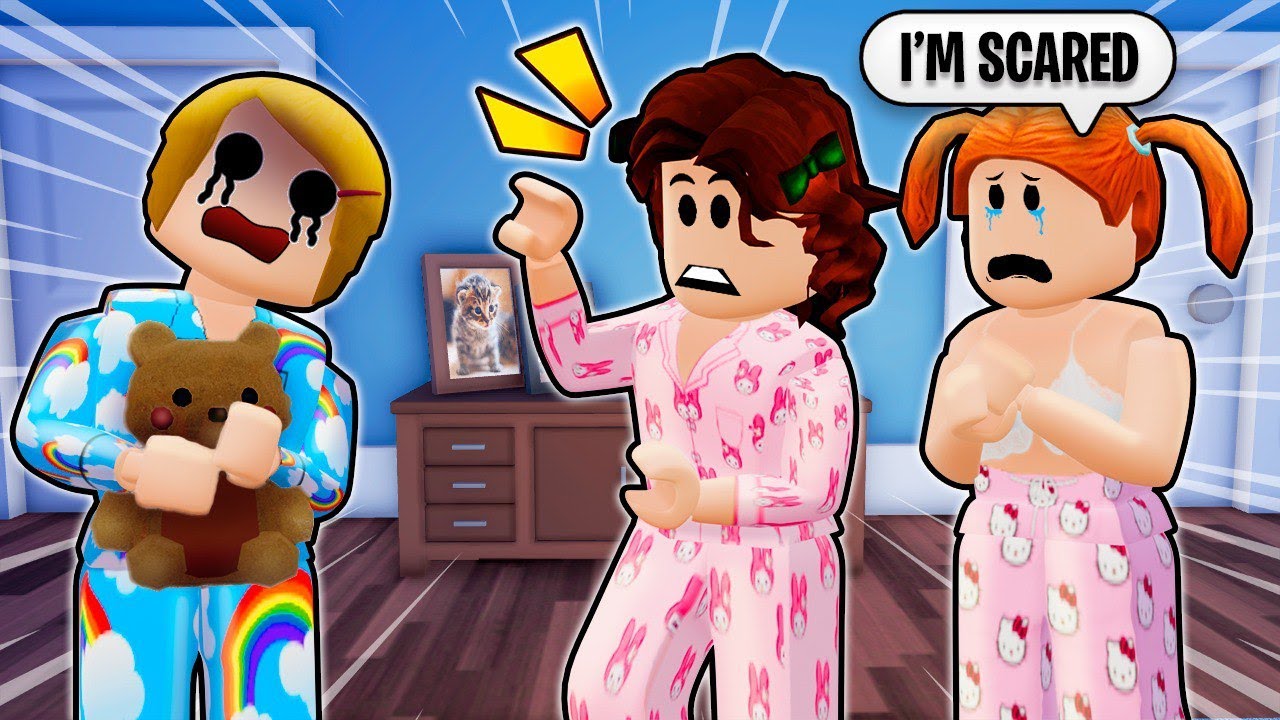 Roblox | The Very Creepy Sleepover Guest In Brookhaven! - YouTube