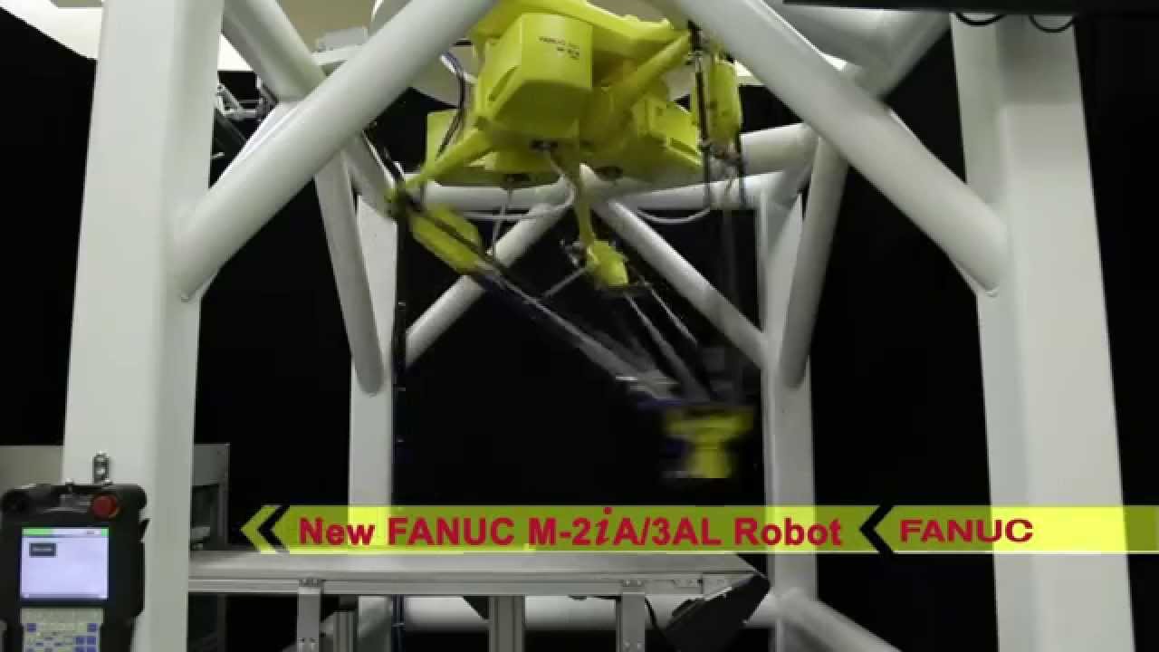 FANUC Assembly Robot Rapidly Assembles Automotive Battery Cell Units ...